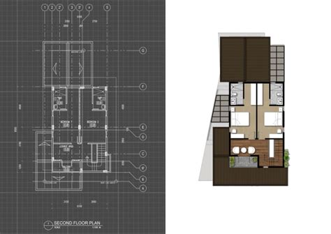 Render Architecture Autocad Floor Plans In Photoshop By Immarcelino