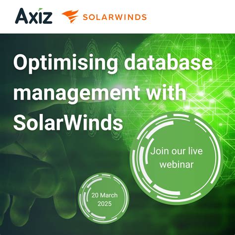In This Session Well Explore How Solarwinds Database Solutions Empower Axiz