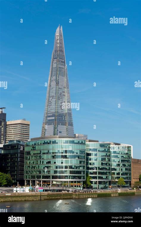 The Shard And More London Riverside Modern Glass Architecture Buildings