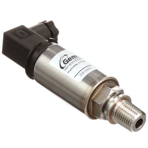 Gems Sensors 2200BGG2002A3UA Pressure Transducer 4 20mA 0 200psi 1 4 18NPT Ext 4 PIN DIN