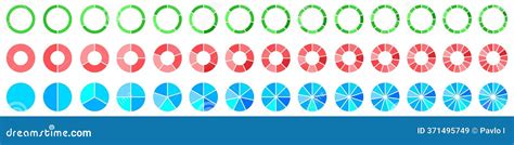 Segmented Circle Pie Graph Pie Chart Infographics Presentation Template Design Element From 1