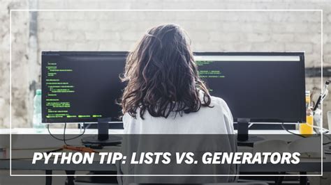 Difference Between List And Generator In Python Explained W