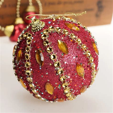 Хрустальный шар Doorzichtige Kerstballen Рождественский горный хрусталь блестящие шарики с