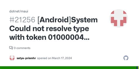 Android System TypeLoadException Could Not Resolve Type With Token
