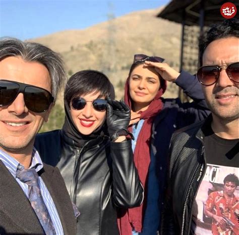 عکس لیندا کیانی، پوریا پورسرخ و امین حیایی در سال 1398