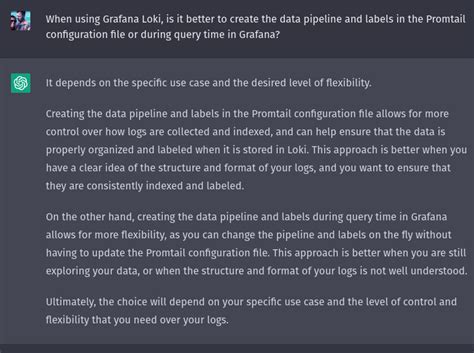 An Untapped Data Source Grafana Loki And Promtail A Life That Made Sense