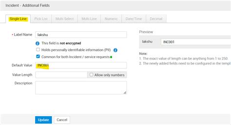 Update Request Additional Field With Custom Request Id