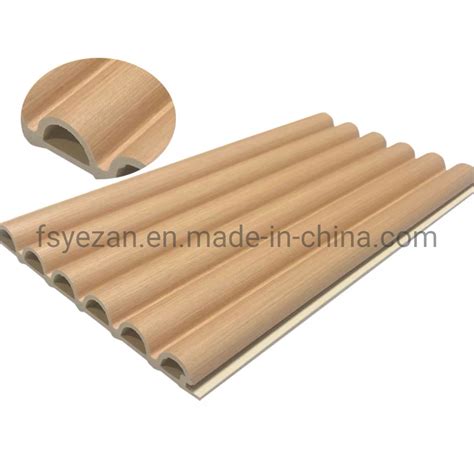 Wood Plastic Composite Decorative Interior 3d Pvc Cladding Exterior Wpc Wall Panel China Wall
