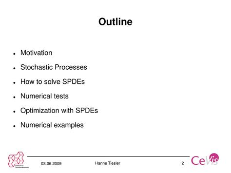 Ppt Spde Constrained Optimization With Stochastic Collocation Powerpoint Presentation Id 6368716