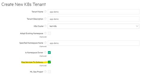 Mapping Kubernetes Services To HPE Ezmeral Runtime Enterprise Gateway HPE Developer Portal