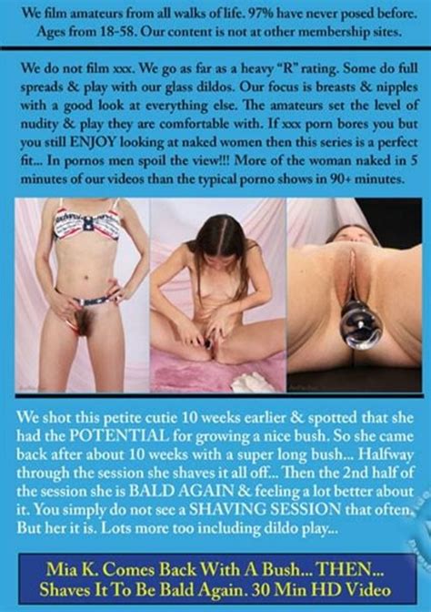 Hairy Mia K Shaves By Amateurs HotMovies