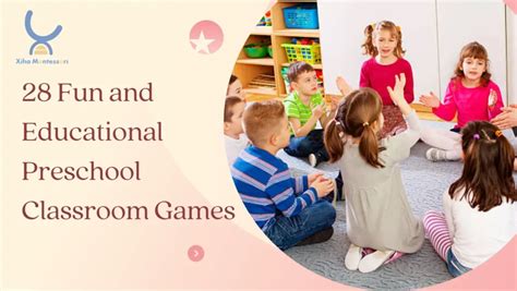28 Fun And Educational Preschool Classroom Games
