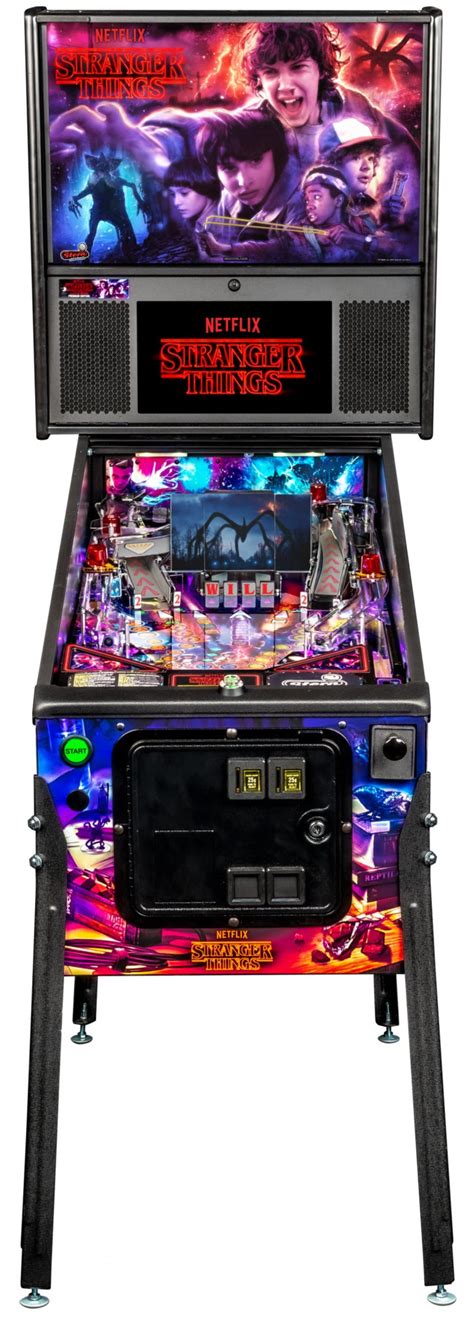 Stranger Things Pinball Premium Player One Amusement Group