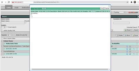 error in uploading dicom to bahmni pacs dcm4chee via dcmsnd bahmni