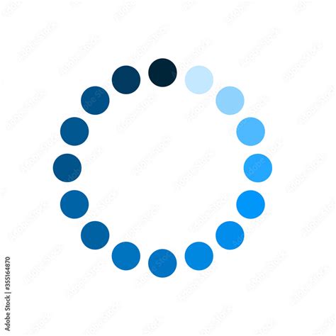 Circle Loader Wait Load Spinning Circle Preloader Website Template