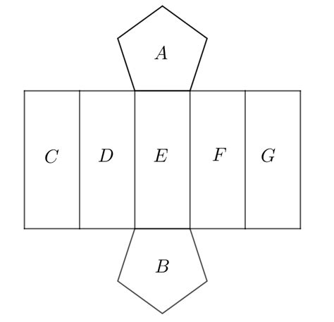 A Net Of A Prism Is Shown The Bases Of The Prism Are Regula Quizlet