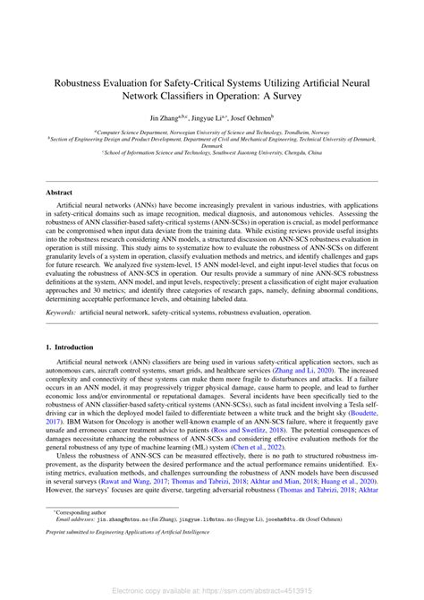 pdf robustness evaluation for safety critical systems utilizing