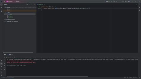 Intellij Refuses To Run A Simple Java Code Programming Linus Tech Tips