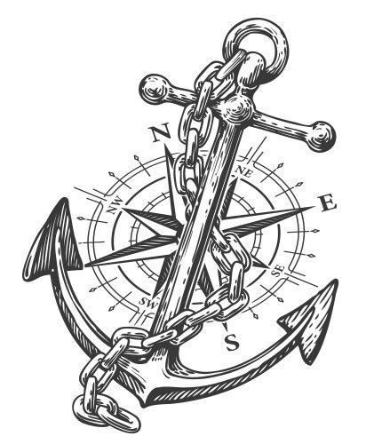 Nautical Rose Compass Vector Images Over 13000