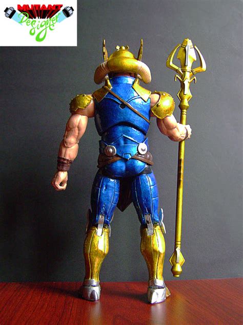 Odin Metallic Version Marvel Legends Custom Action Figure