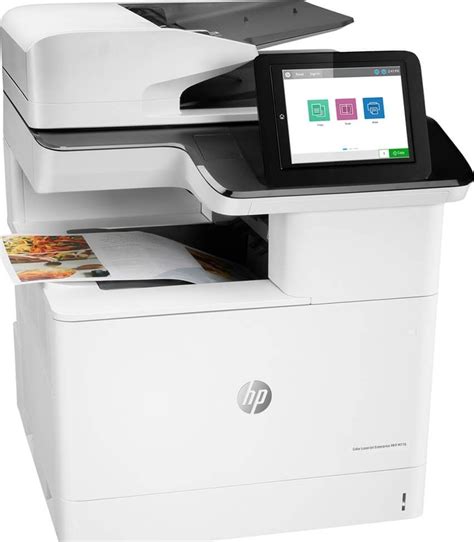 Hp Color Laserjet Enterprise Mfp M Dn A Functions Print Copy Scan Hi Speed Usb