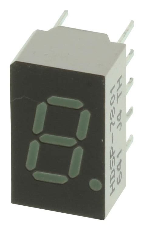 hdsp f103 broadcom 7 segment led display red 5 ma