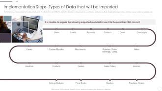 Implementation Steps Types Of Data That Will Be Imported Crm System Implementation Guide For