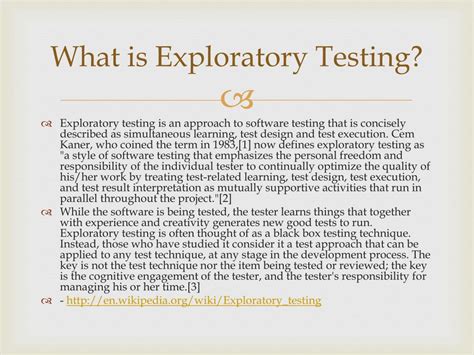 ppt exploratory testing powerpoint presentation free download id 2432244