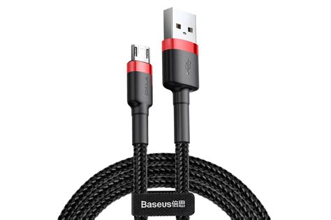 قیمت کابل شارژ باسئوس Type A به Micro Usb مدل Cafule با طول 1 متر