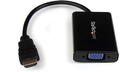 StarTech HDMI to VGA Converter with Audio HD2VGAA2 B&H Photo