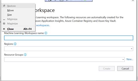 A Y Model Builder Create New Experiment Keyboard Keyboard Focus Is Not Going To Close X
