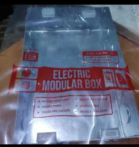 Silver Electric Modular Junction Box At Best Price In Indore Shri Sai Metal