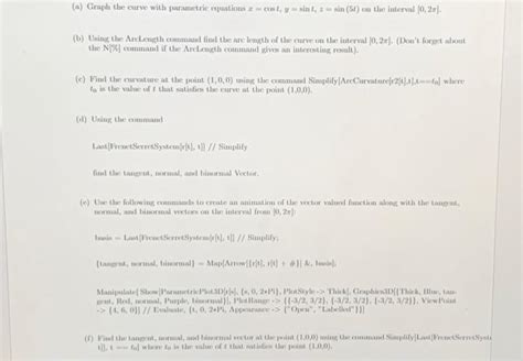 Solved Solve Using Mathematica And Provide The Code Written Chegg