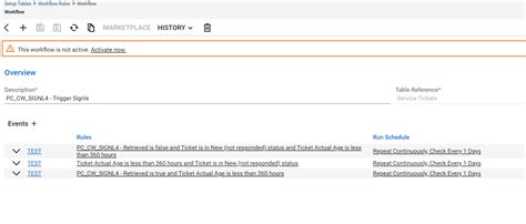 Editing The ConnectWise SIGNL Status Mappings SIGNL
