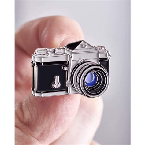 Nikon F Lapel Pin 35mm Film Camera Photography Pins Badges Official Exclusive