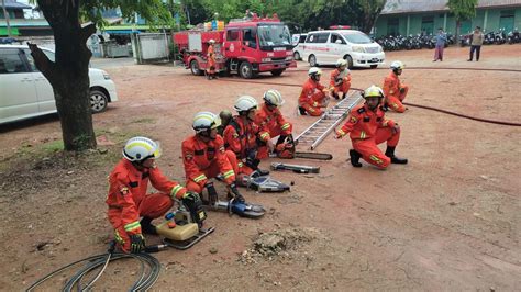 ကော့သောင်းမြို့တွင် ငလျင်ဘေးအန္တရာယ်သဏ္ဌာန်တူဇာတ်တိုက် လေ့ကျင့်ခန်းအကြိုညှိနှိုင်းအစည်းအဝေးပ