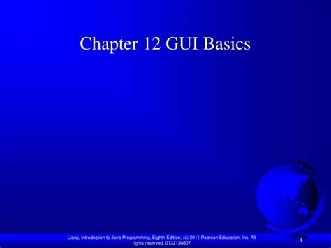 Ppt Mastering Java Gui Programming Swing Vs Awt Powerpoint