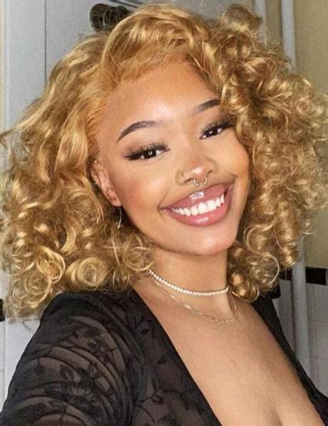 Honey Blonde Hairstyles For Black Women