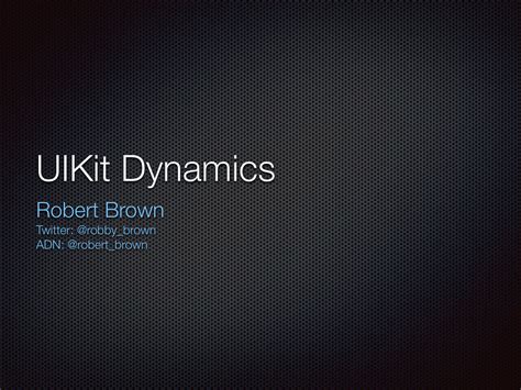Uikit Dynamics Speaker Deck