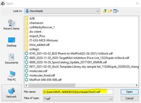 Sdf Writer File Path Issue Knime Analytics Platform Knime Community