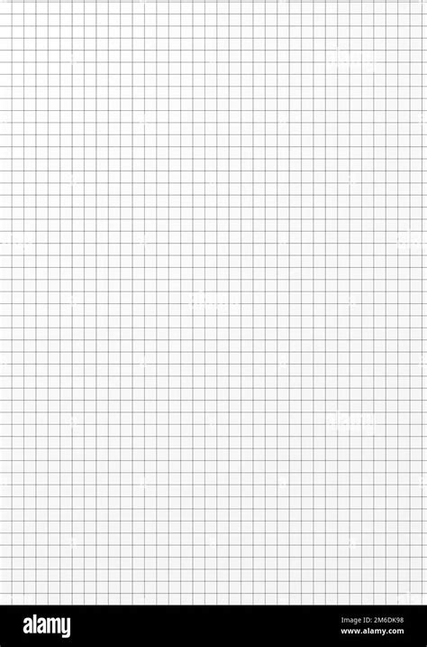 A4 Paper Withs Quare Grid 5 Milimeters Square Sheet Geometrical