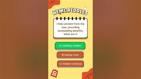 Htmls Invisibility Cloak Coding Riddles Codingproblems Youtube