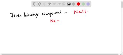 solved give an example of a binary compound that is ionic give an