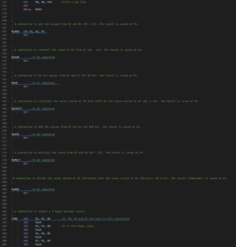 Solved A Subroutine To Add The Volues From R2 And R3 R2