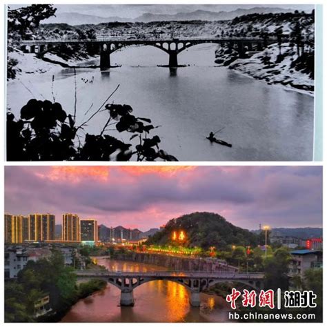 中新网湖北 湖北新闻网 湖北来凤40年发展让城乡面貌焕然一新