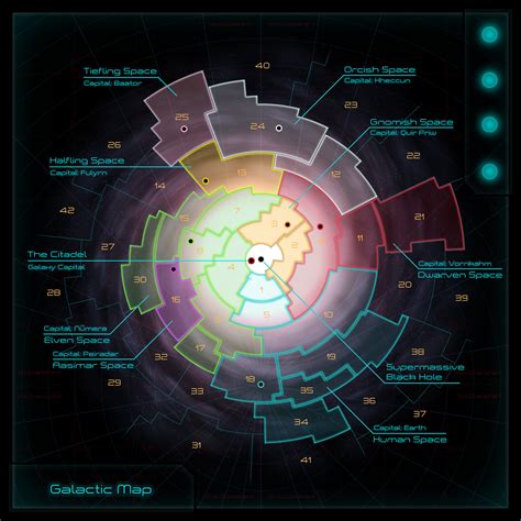 Riley Suhar Galactic Map For Role Playing