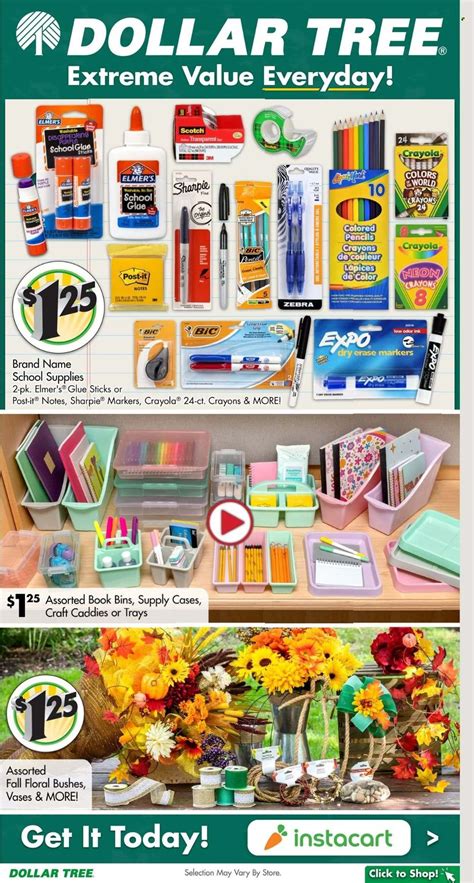 Dollar Tree Weekly Ad Flyer Specials July 24 To August 27 2022