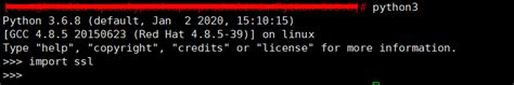 Python3遇到cant Connect To Url Because The Ssl Module Is Not