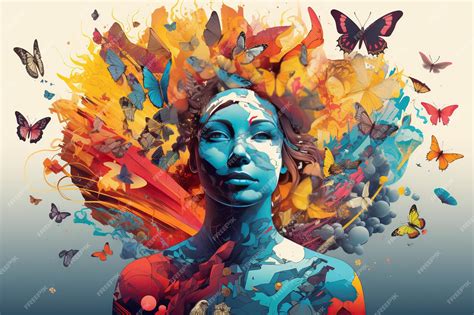 Premium Photo Amazing Transformations Showcased In A Dynamic Artwork Metamorphosing Shapes And