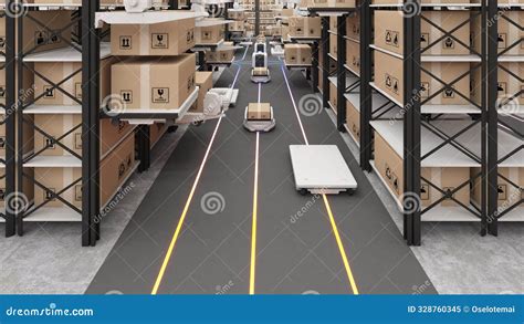 Robot Transportation And Cargo Handlingautomation In Product